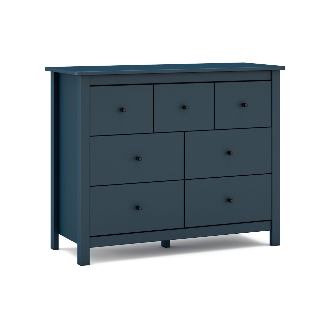 Cómoda Sail 7 cajones Navy Blue 110 x 40 x 80 cm | Leroy Merlin