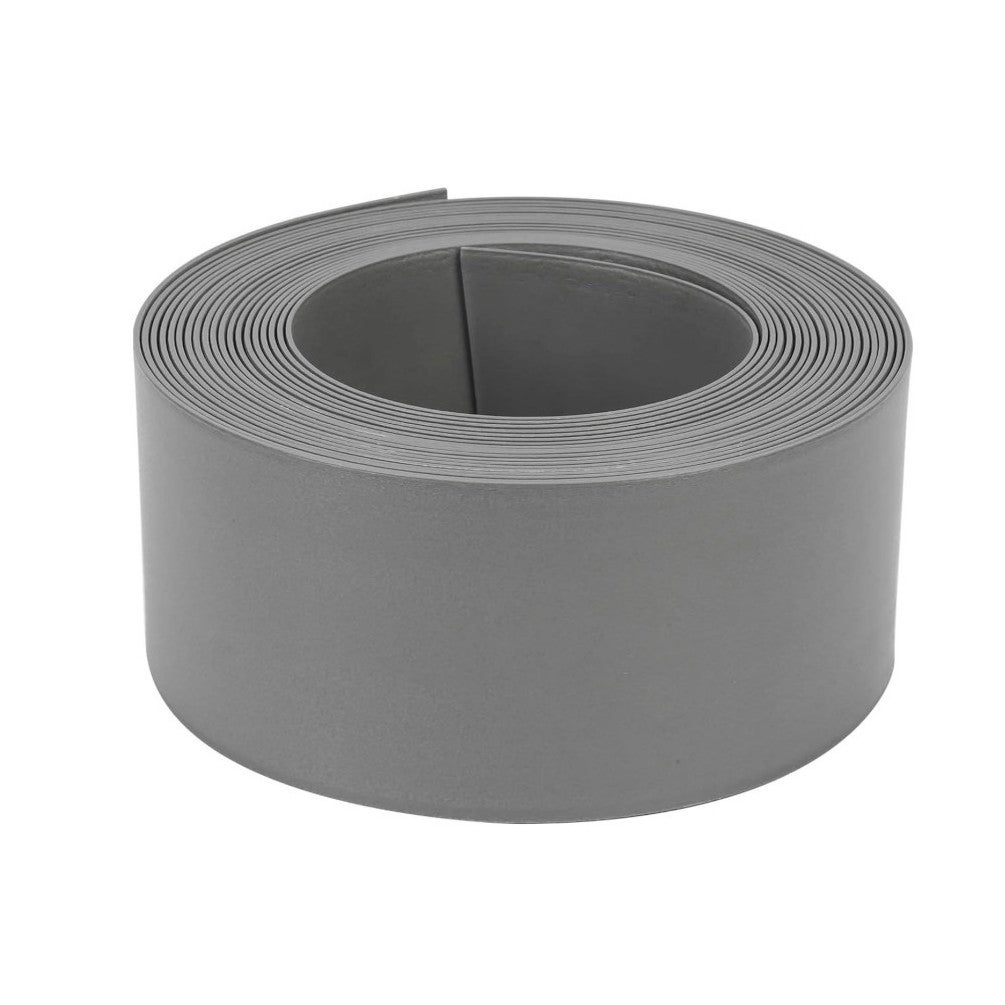 D-WORK - Bordure De Jardin Flexible Gris Anthracite 10m x 15cm - PE ...