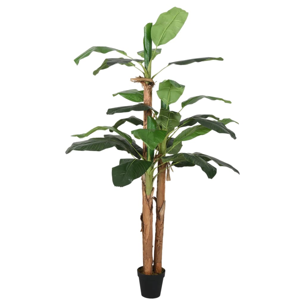 Albero di banano artificiale 18 foglie verde 150cm | Leroy Merlin