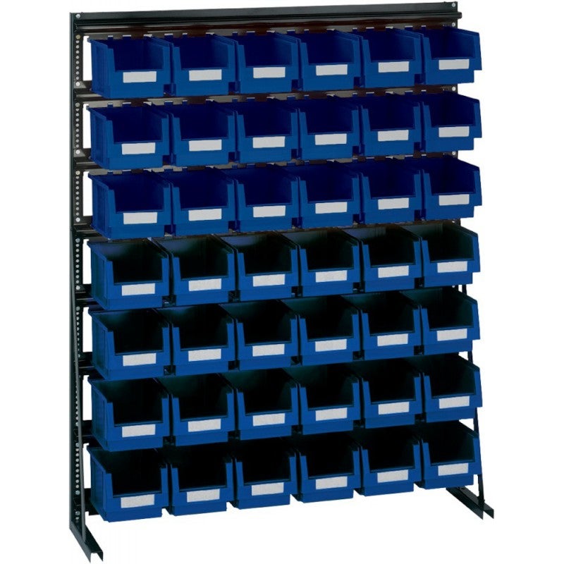 Rangement ateliers Vario-Regal V10D avec 42 PLK-Boites, bleu | Leroy Merlin