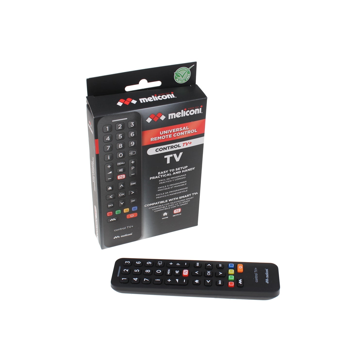 MELICONI - CONTROL TV.1 -TELECOMANDO UNIVERSAL - 808035 | Leroy Merlin