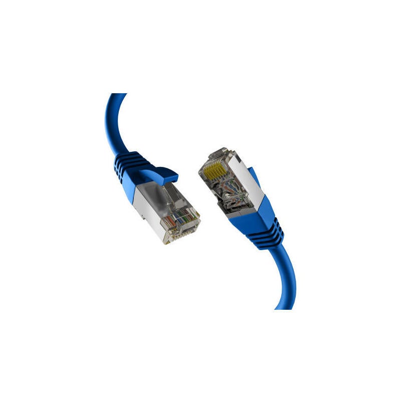 EFB cat8.1 bleu 20m c ble r seau rj45 s ftp pimf | Leroy Merlin