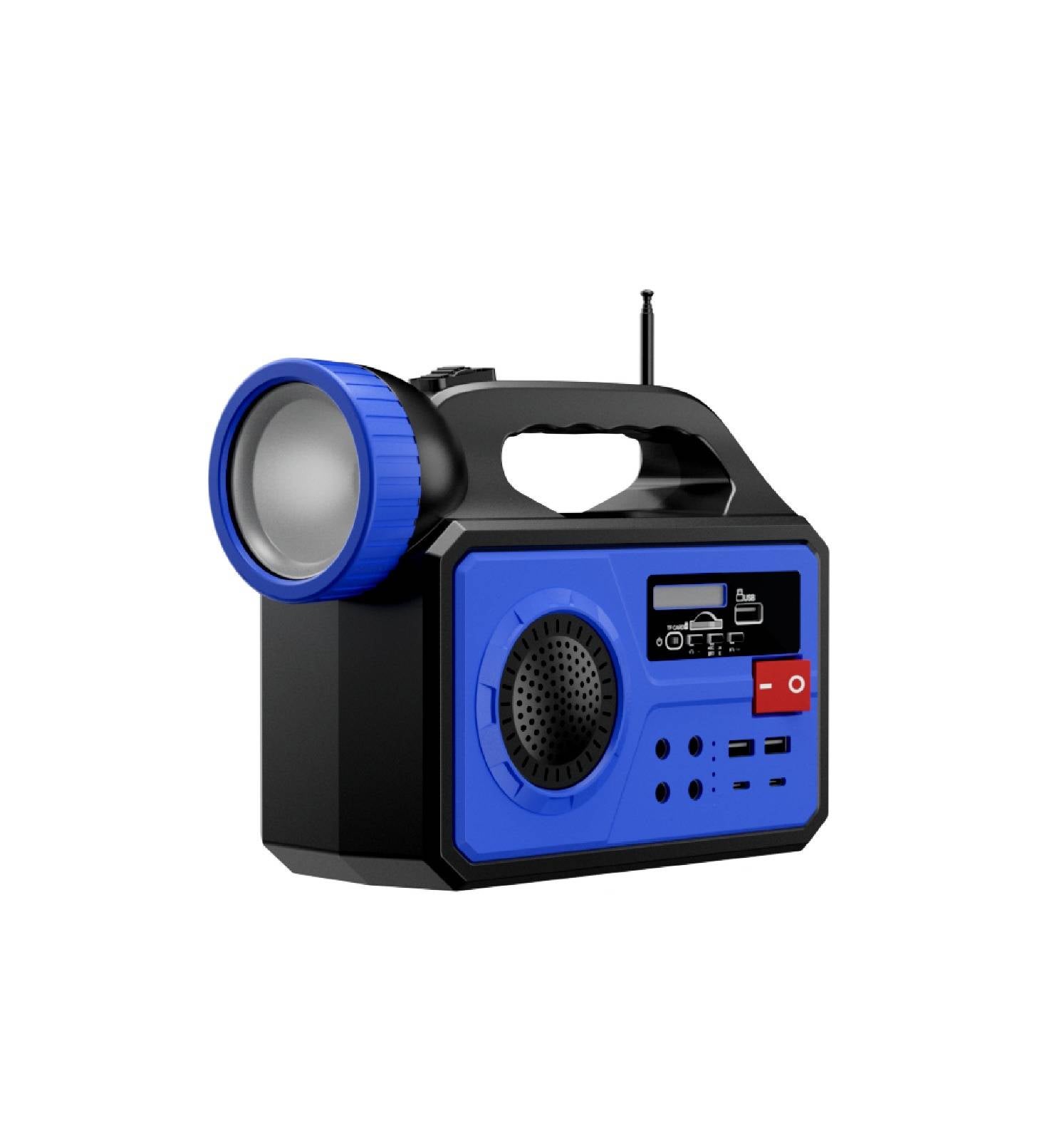 Kit Solar con Panel 12W, Linterna LED, 3 Bombillas y Power Bank ...