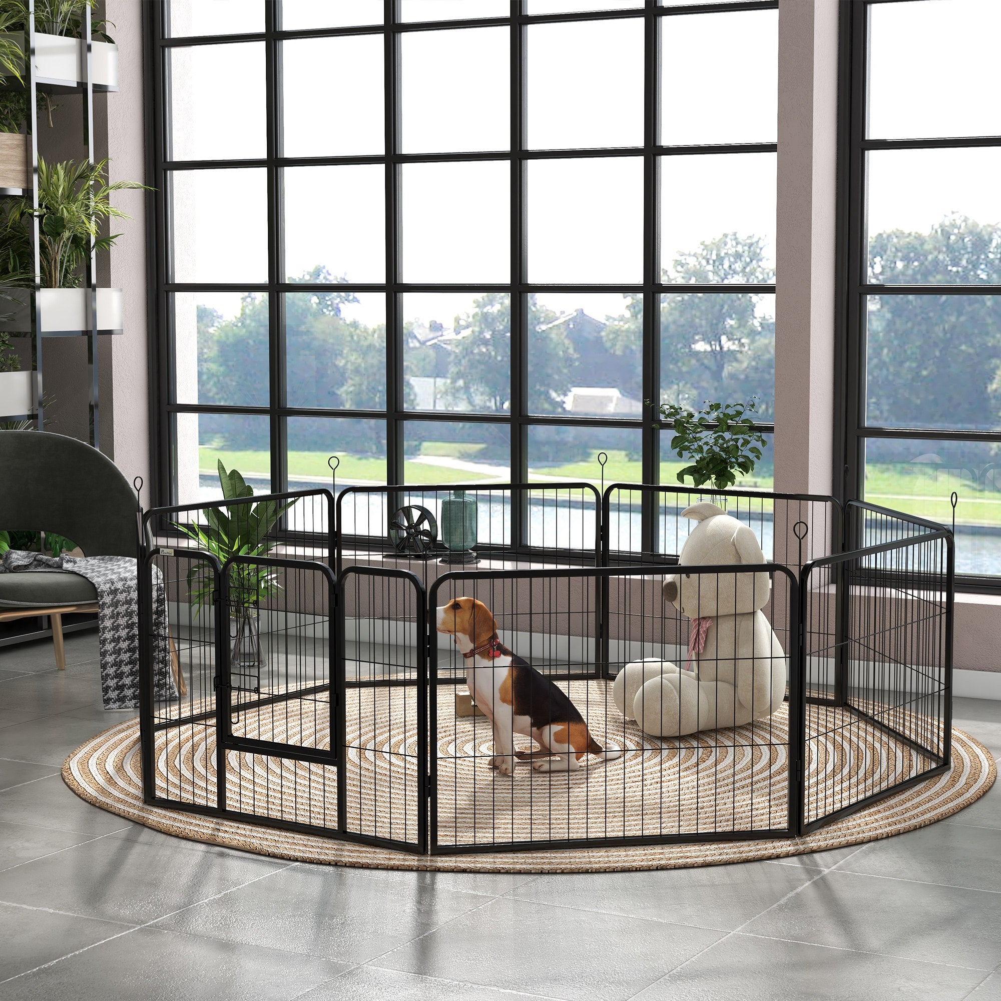 Caseta modular con puerta con cerradura, ideal para animales pequeños ...