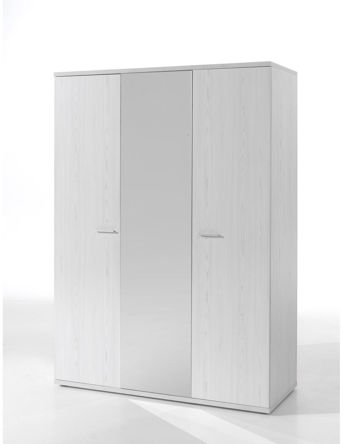 Armoire robuste avec miroir. 3 portes battantes 150cm collection OLGA ...