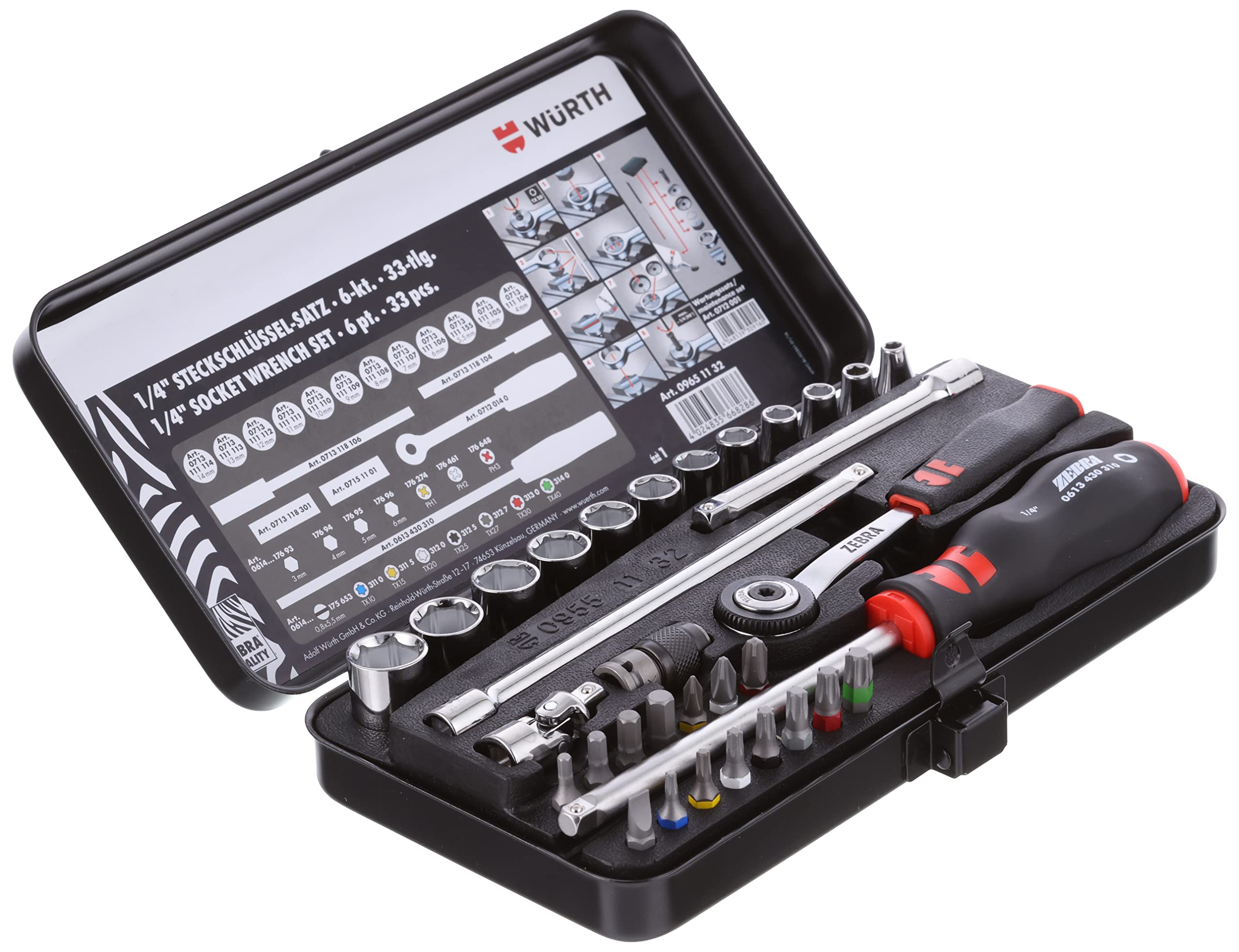 Zebra 096511 32 Cassetta wurth 33 | Leroy Merlin