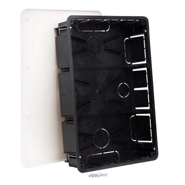 Caja de empotrar pladur 300x200 tapa con Tornillos de sujeción | Leroy ...