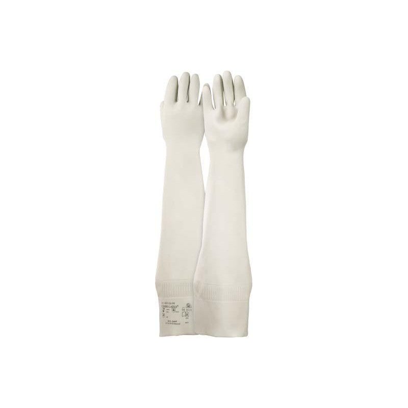 Gants de protection Combi Latex 403600 mm.Taille 9.blanc | Leroy Merlin