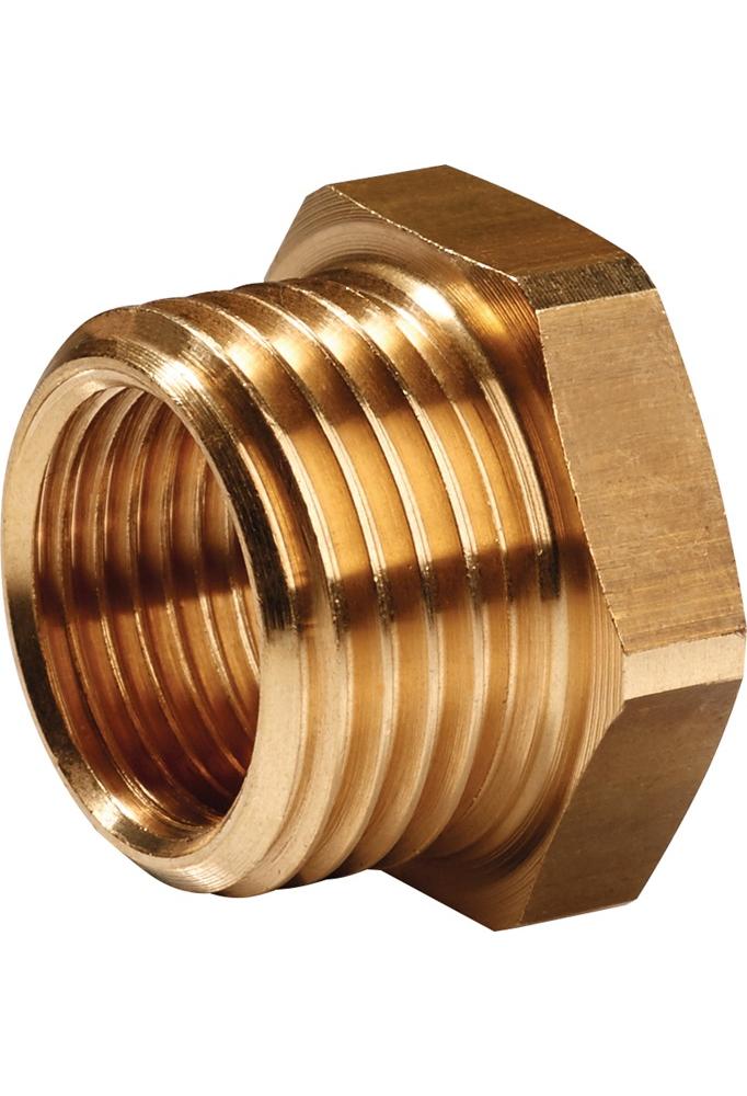 PROMAT Mamelon de réduction laiton filetage extérieur G 1/2 po. | Leroy Merlin