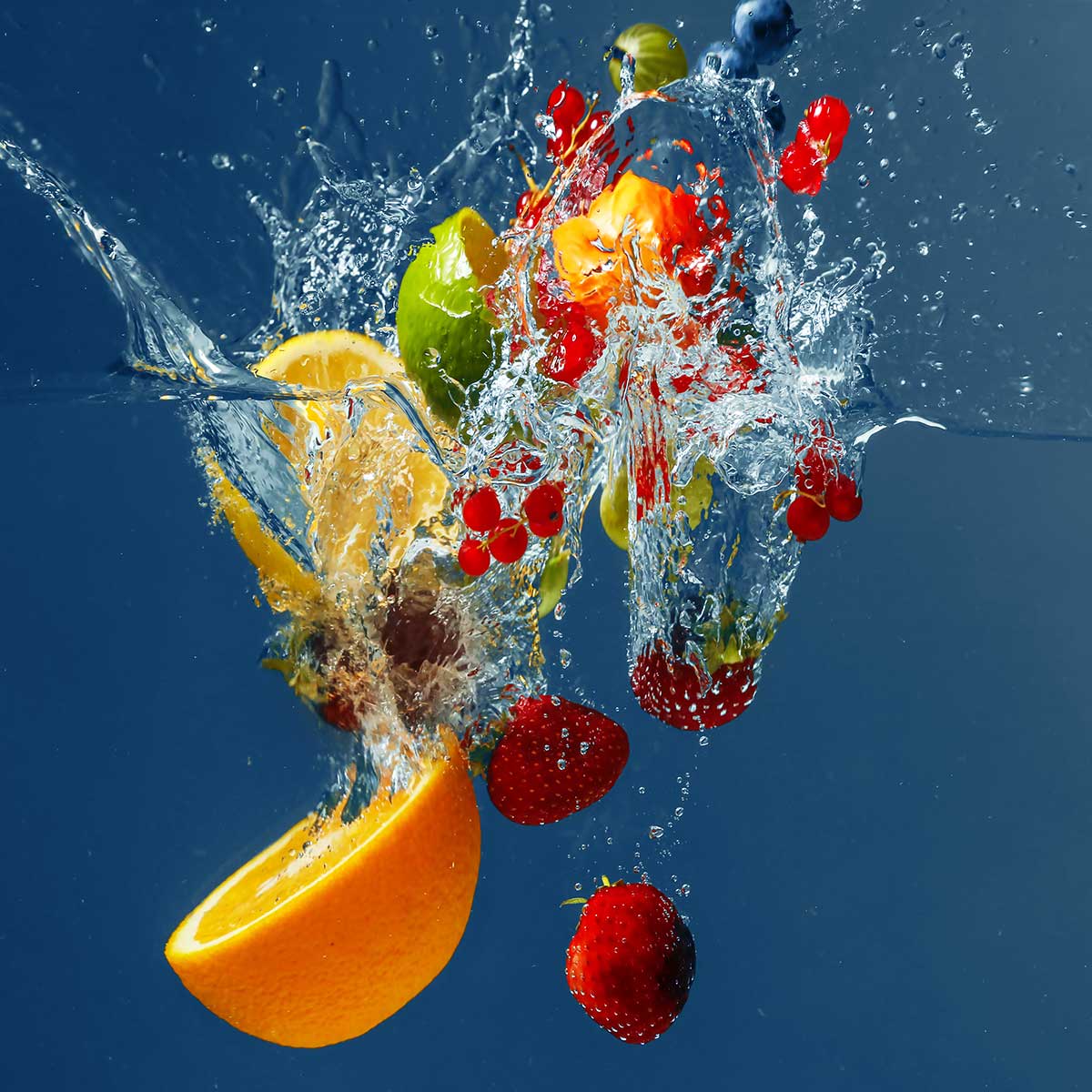 Tableau Fruits plongeants - 50x50cm - made in France | Leroy Merlin