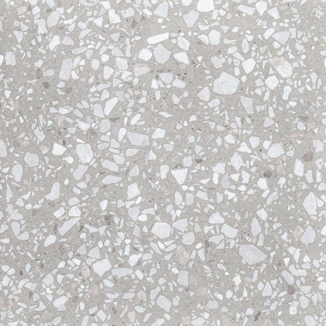 Terrazzo Venezia Gris y Blanco - Baldosas 60x60 cm 9 mm - AVE 5002 ...
