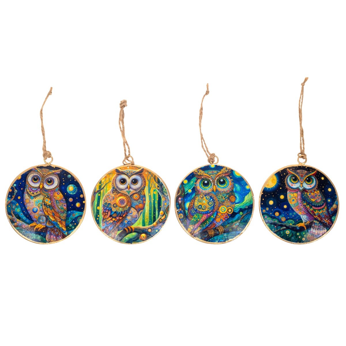 Colgante de búho decorativo, accesorio único para el hogar, regalo ...