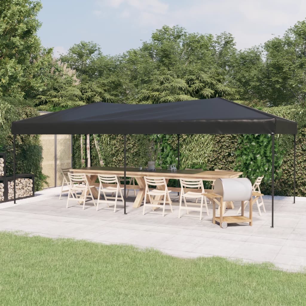 Tente de réception pliable Anthracite 3x6 m | Leroy Merlin