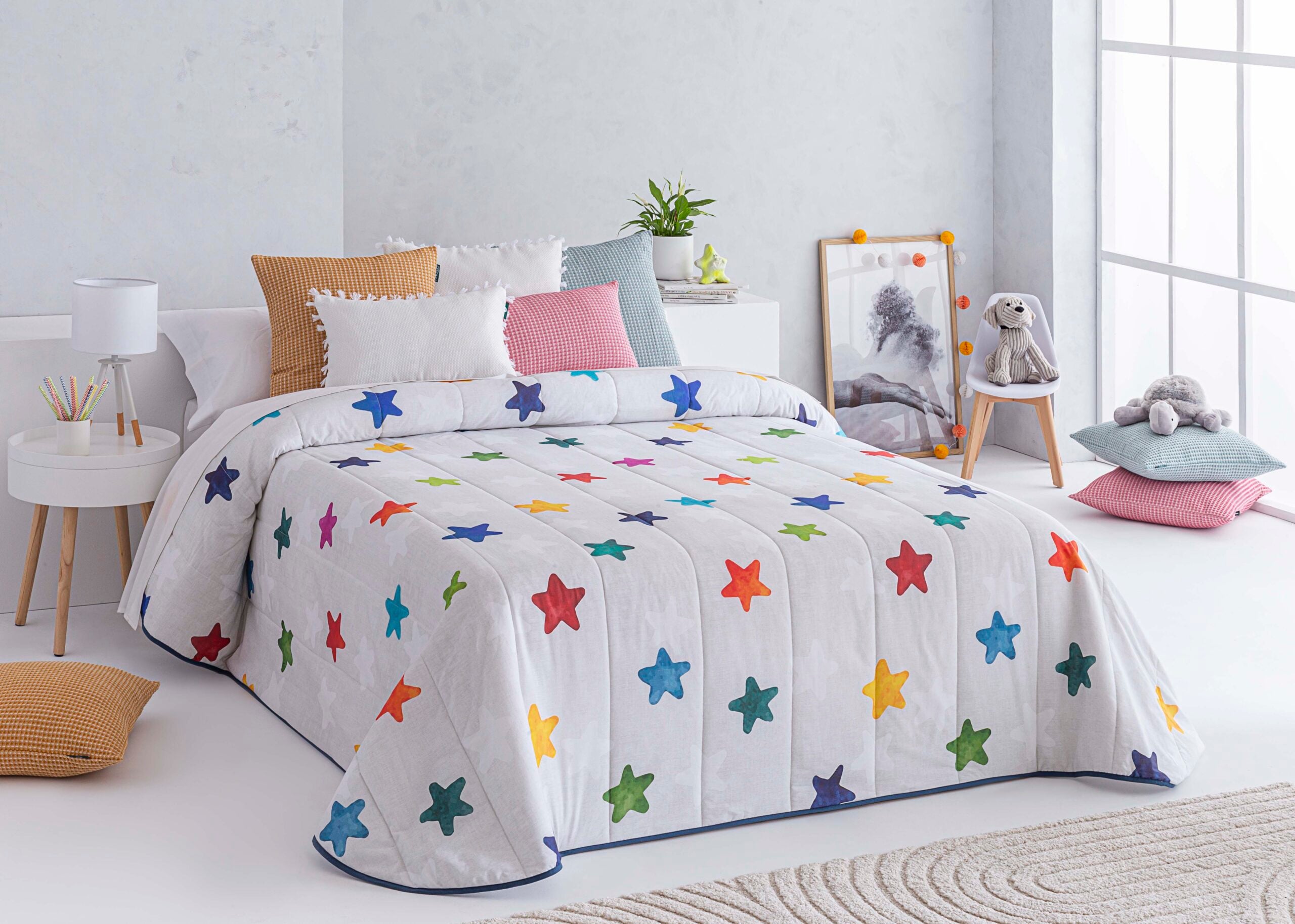 Colcha Bouti Algodón Altet relleno ligero para Cama de 160 cm | Leroy ...