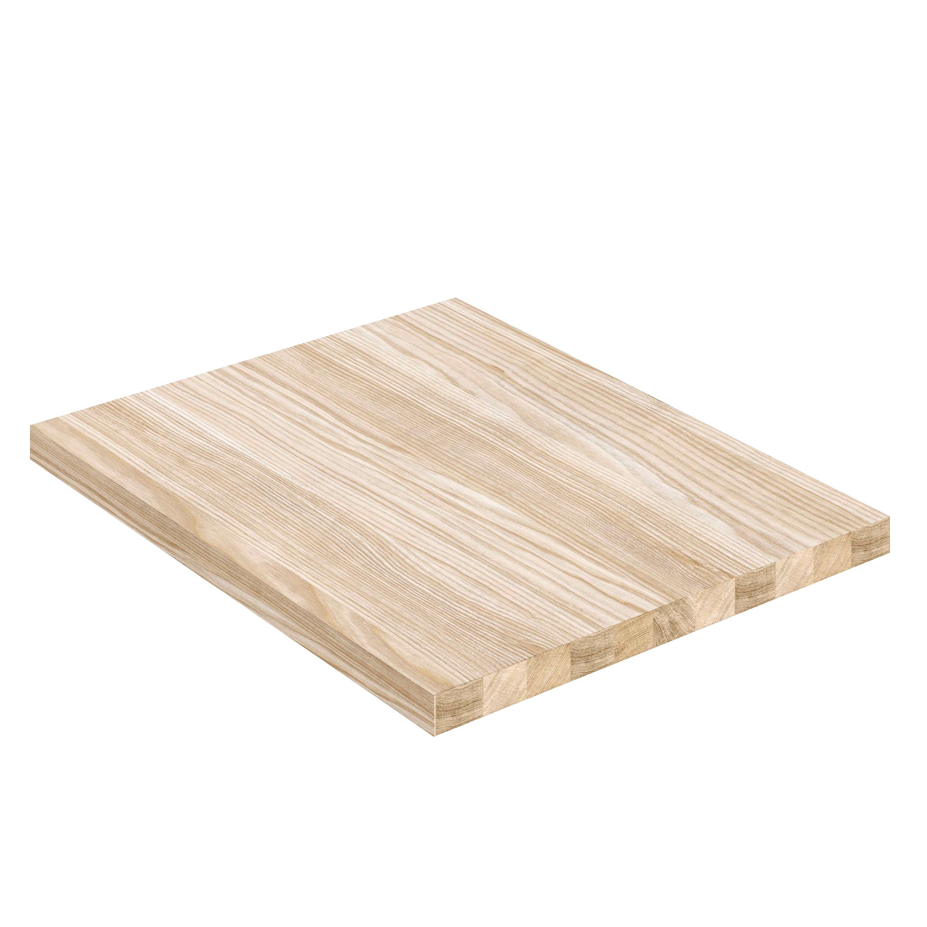 Plan de toilette 61x49x3 cm T-BATH hydrofuge placage orme naturel ...