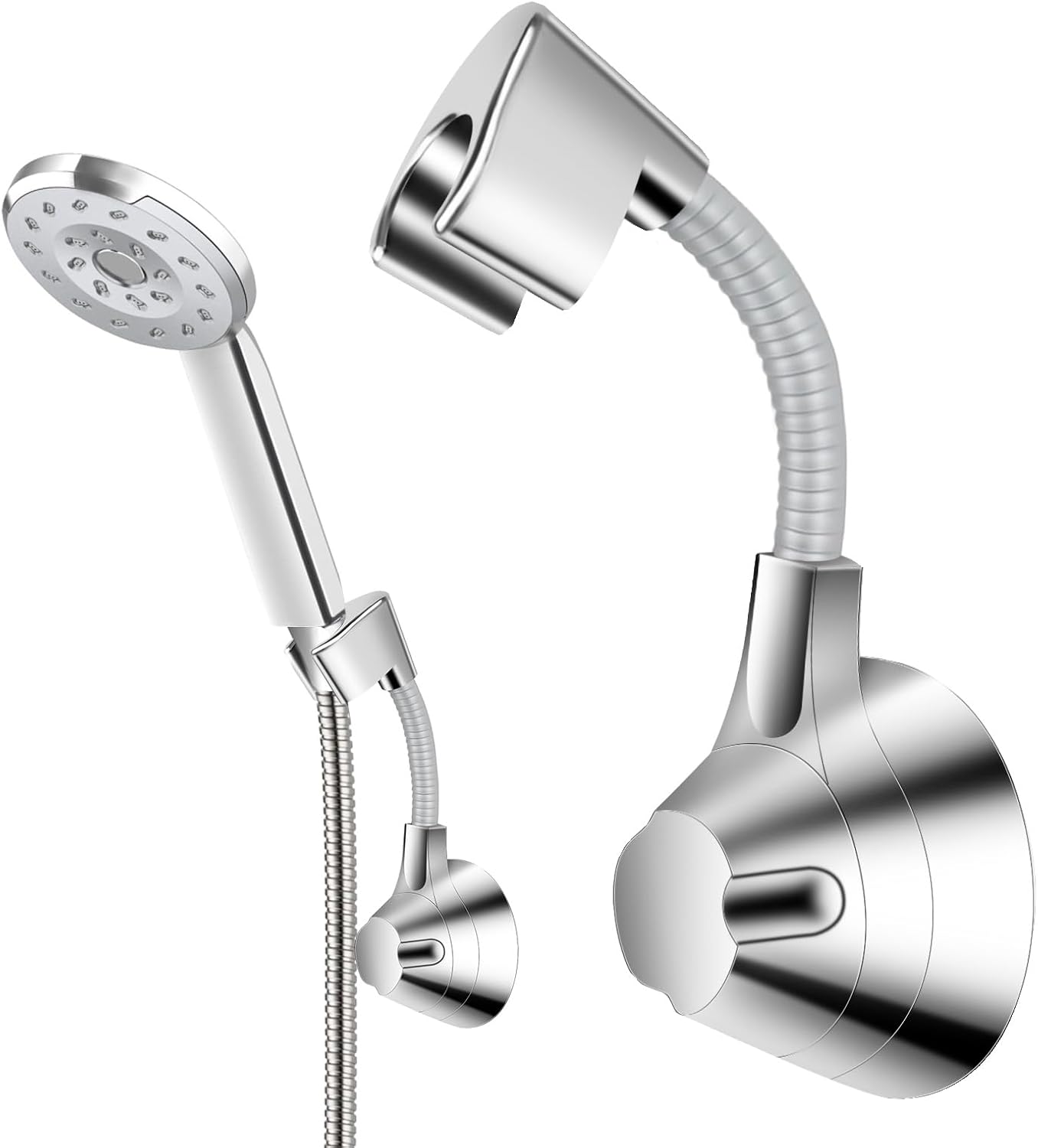 Support Pommeau de Douche Sans Perçage,Support de Douche, pour Pommeau ...