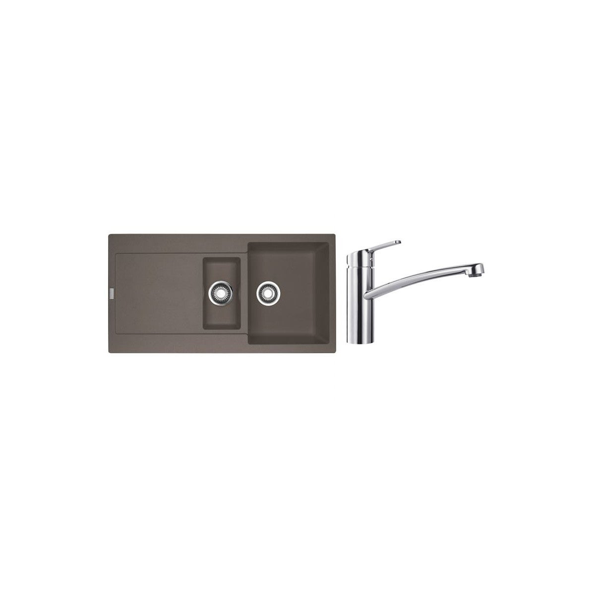 Pack Franke Maris Fragranit Mrg651 + Mitigeur Smart À Bec - Coloris ...