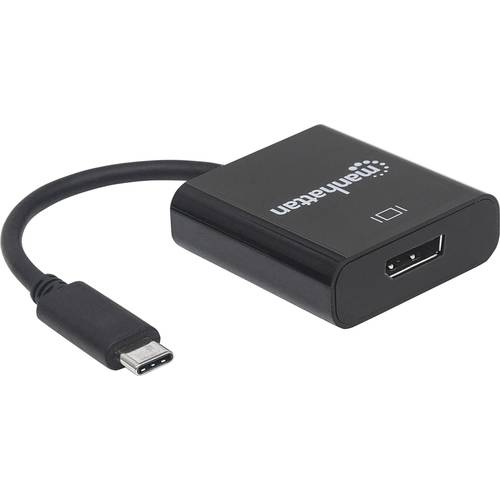 Manhattan 152020 DisplayPort / USB Adaptateur [1x USB 3.1 mâle type C ...