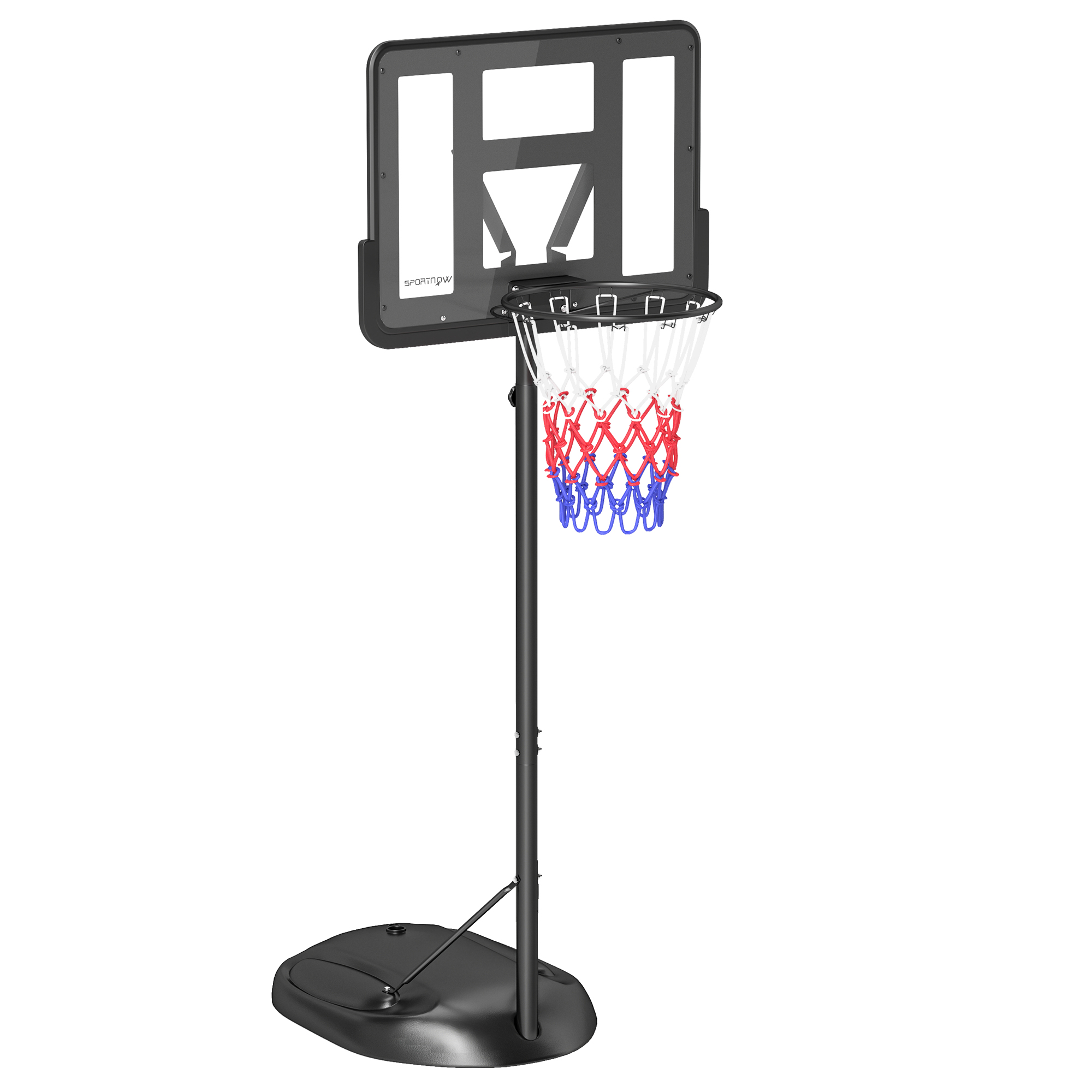 SPORTNOW Basket Acier, PE Noir 81x58x277 cm A61-056V00BK | Leroy Merlin