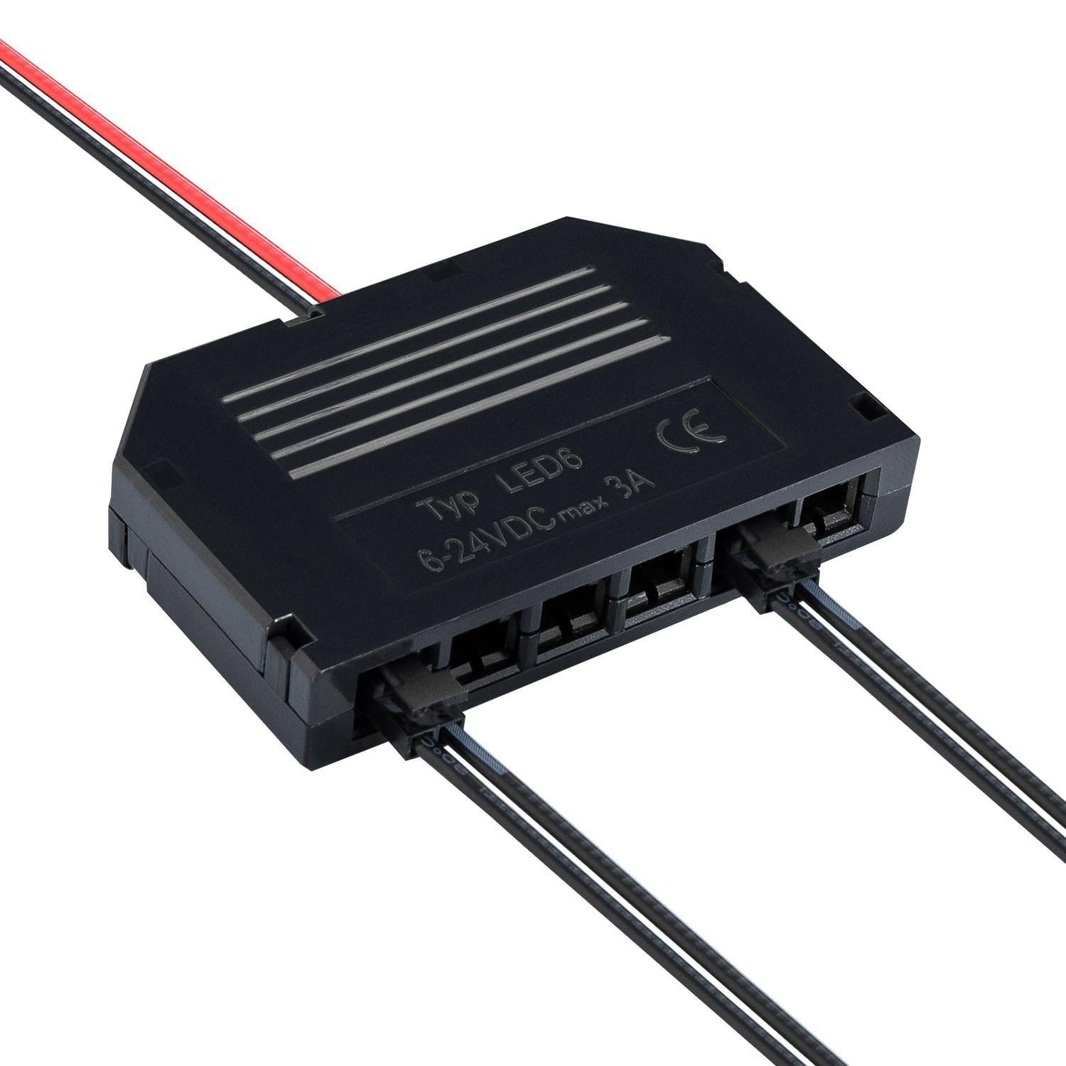 Ledkia Conector Distribuidor de 6-10 salidas para Tiras LED Monocolor 6 ...