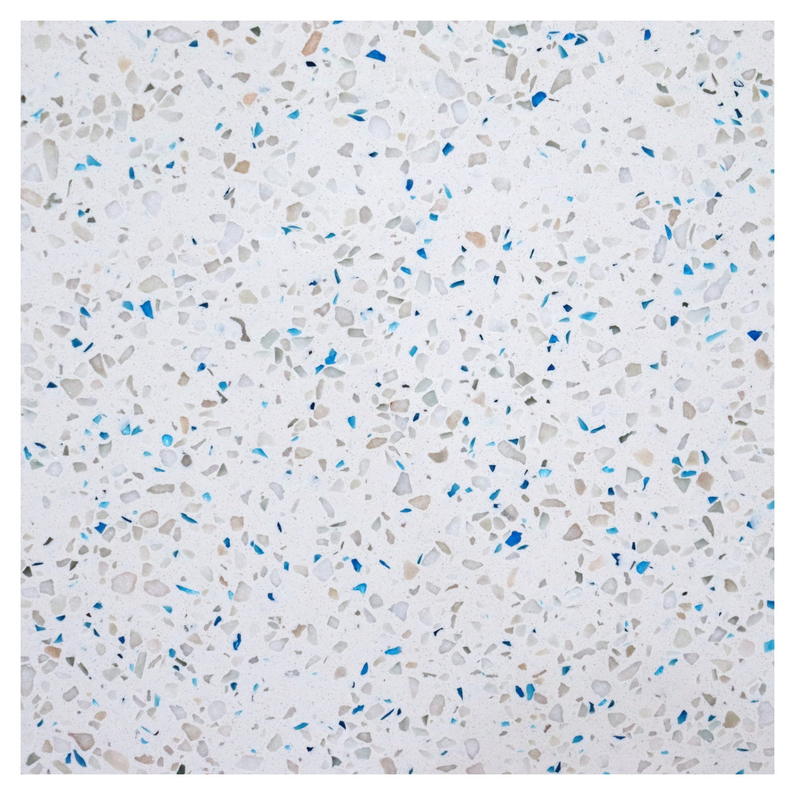 Véritable Carreau Terrazzo IBIZA 60x60cm boîte de 1.08m2 Vieilli ...