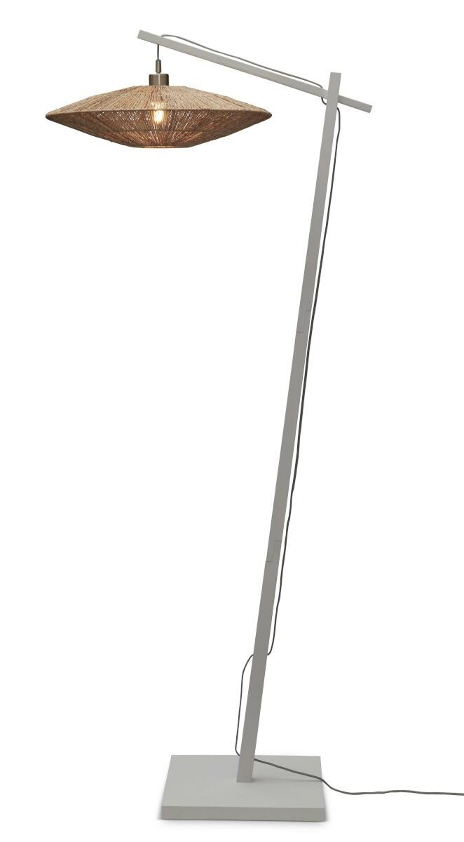 IGUAZU 5514, Lámpara de pie en Bambú y Yute para Interiores, Good&Mojo ...