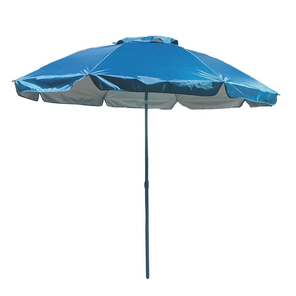 Sombrilla Marbueno Azul Claro 140 cm Jardín y Playa | Leroy Merlin