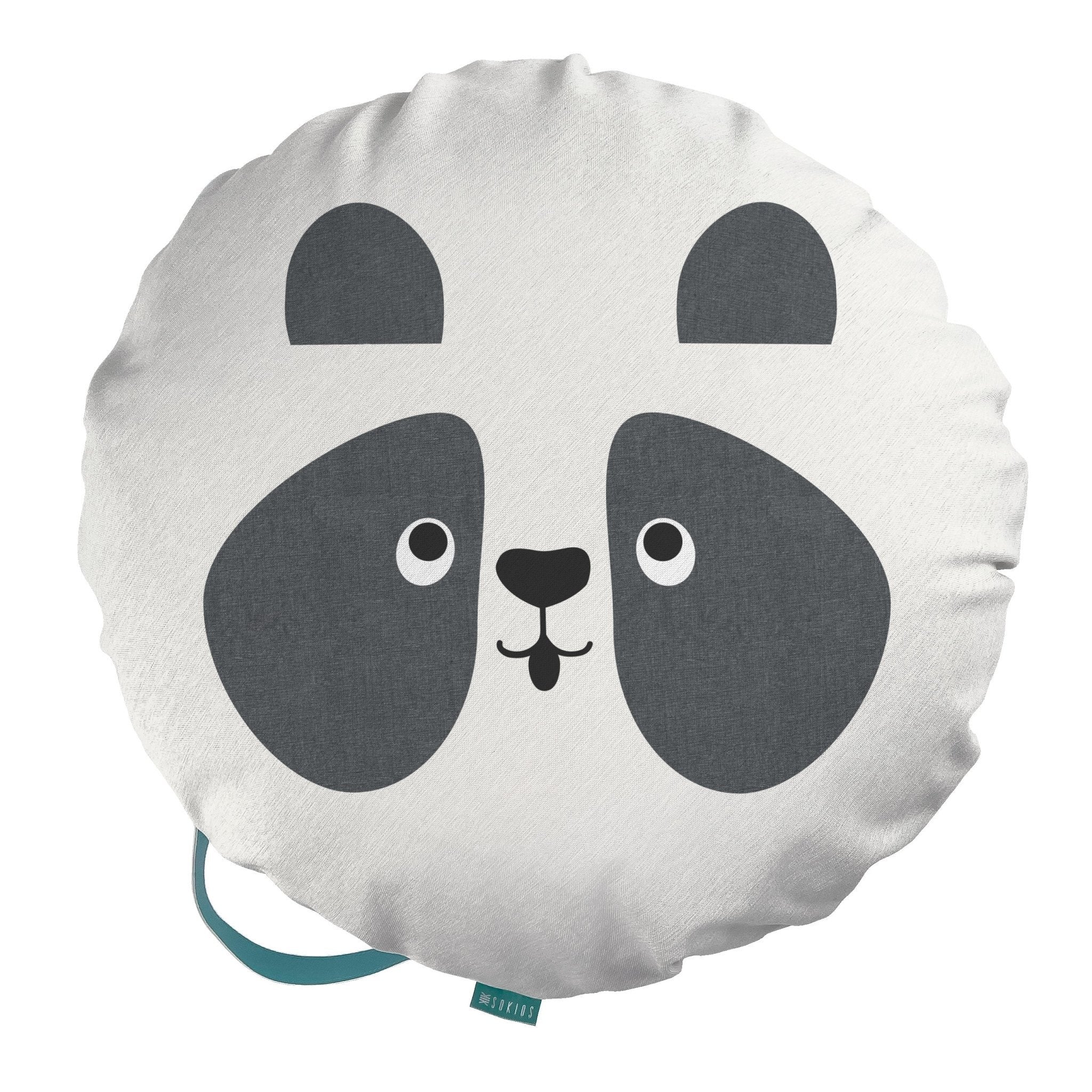 Pouf Panda Ø61 Blanc | Leroy Merlin