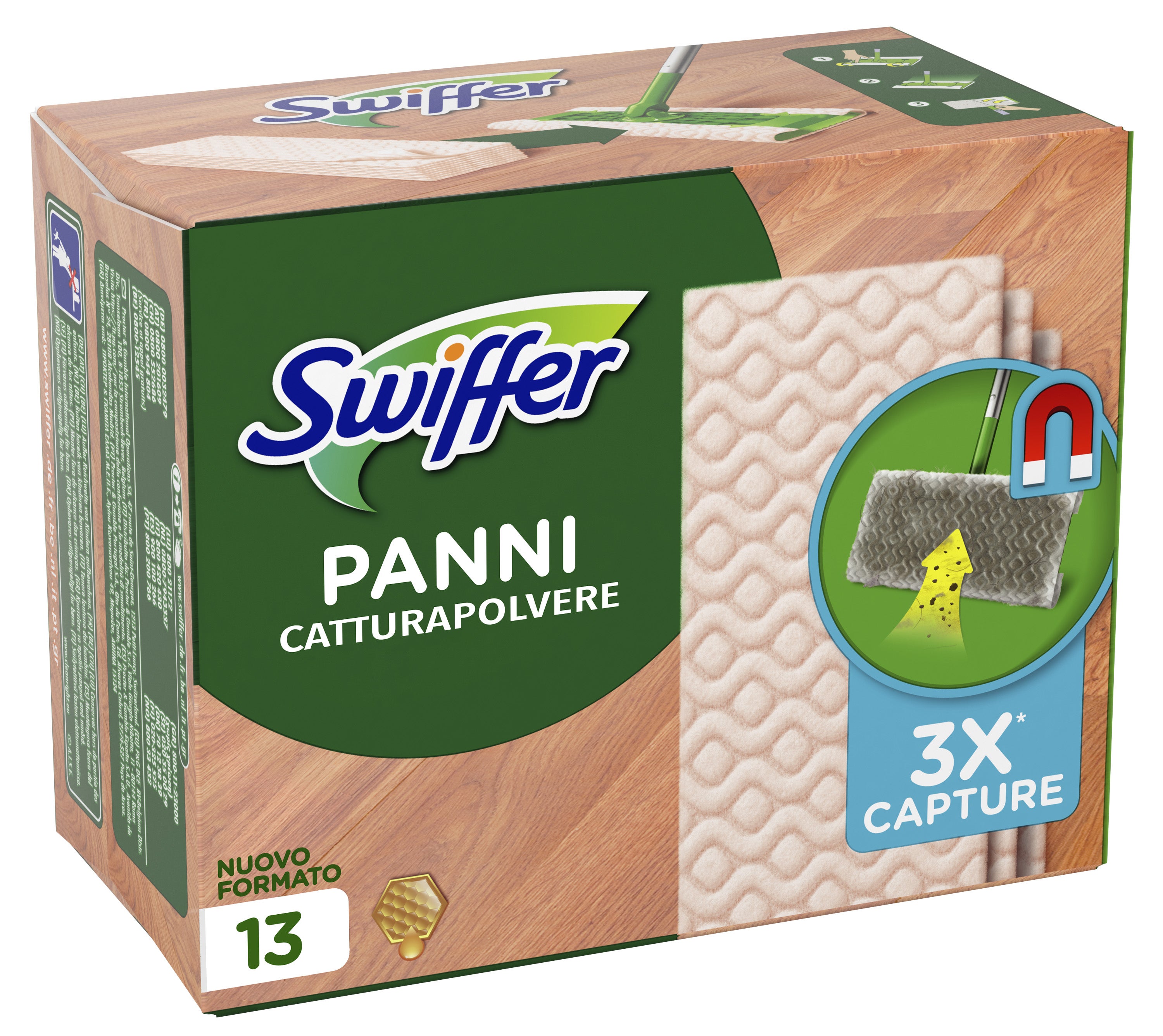Swiffer Panni Pavimenti Polvere 13 Legno & Parquet | Leroy Merlin