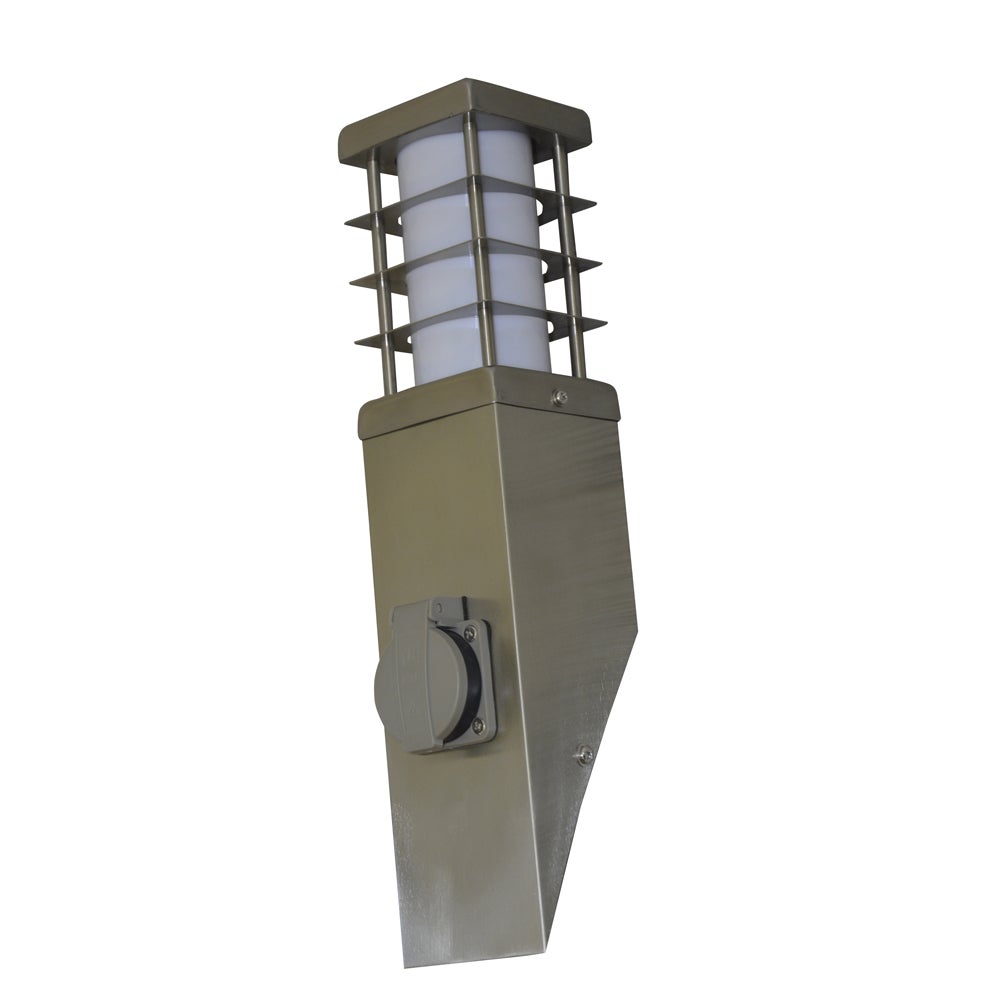Applique flambeau Inox 15 LED | Leroy Merlin