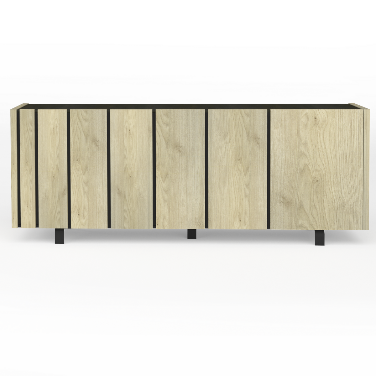 Buffet 4 portes RUSH L230cm - Fabrication Française | Leroy Merlin