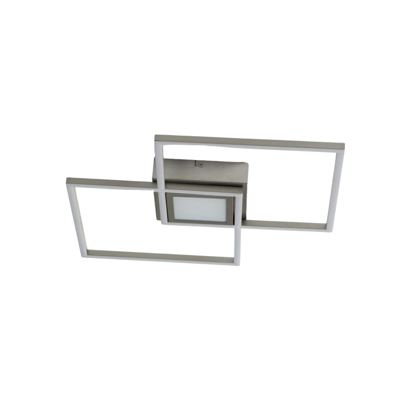 Plafón LED regulable de diseño rectangular doble - Eliza | Leroy Merlin