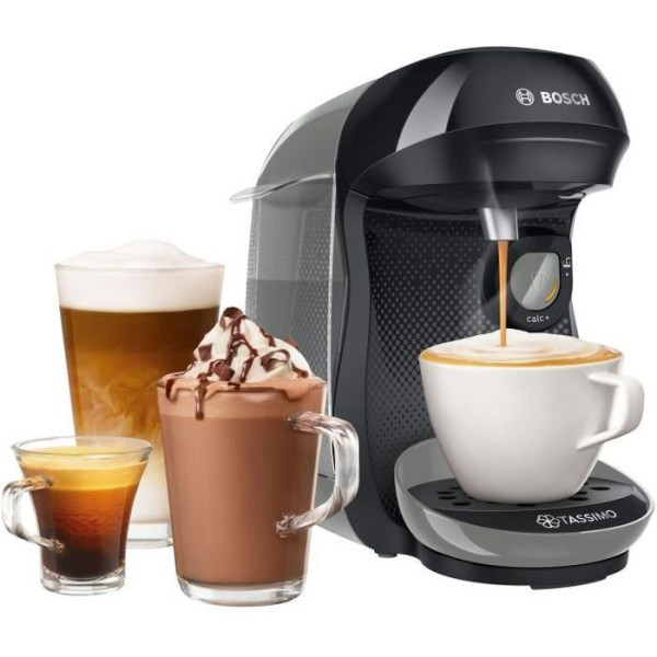Machine a Cafe multi-boissons BOSCH - TAS1009 - Tassimo T10 HAPPY ...