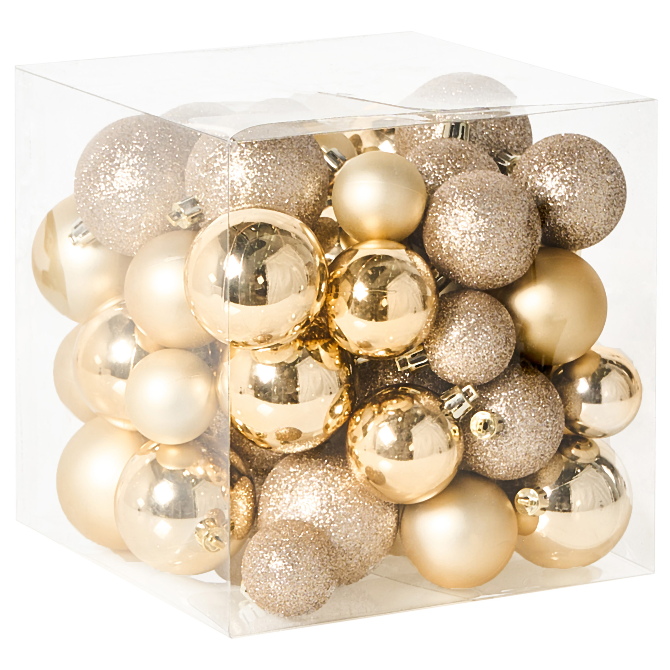 Lot de 60 boules TYIN Doré | Leroy Merlin