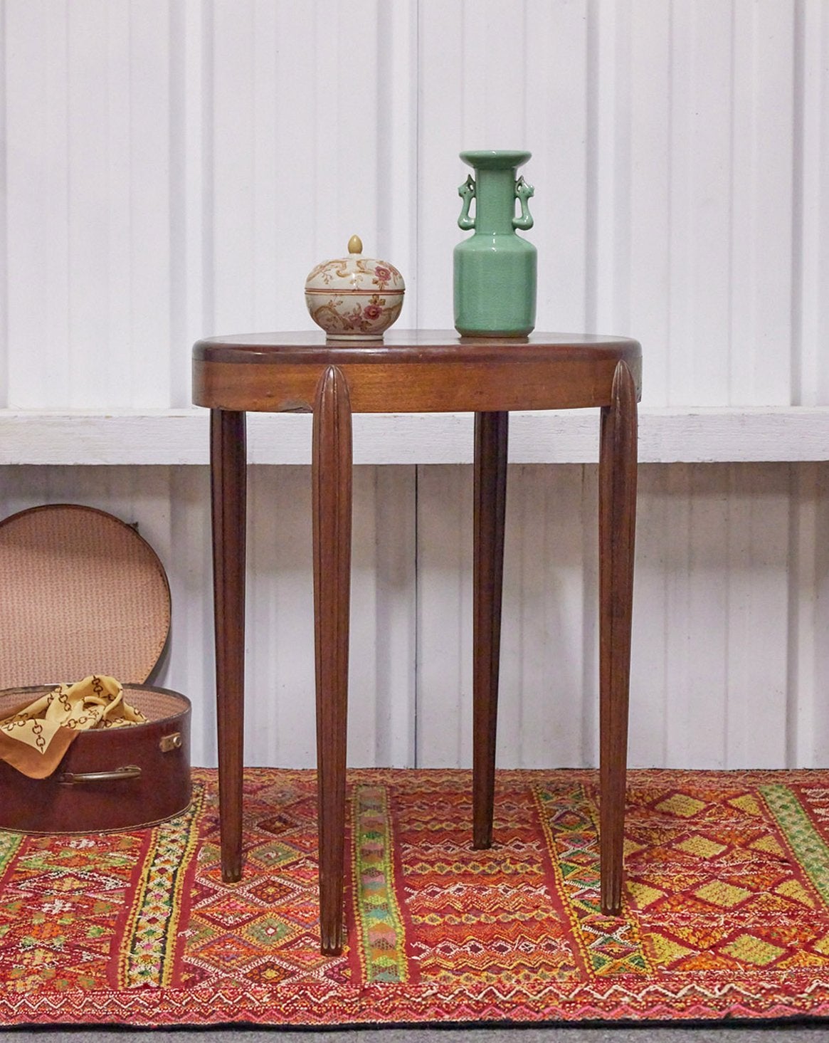 Table d'appoint en acajou Francine N°619 - Bon état | Leroy Merlin