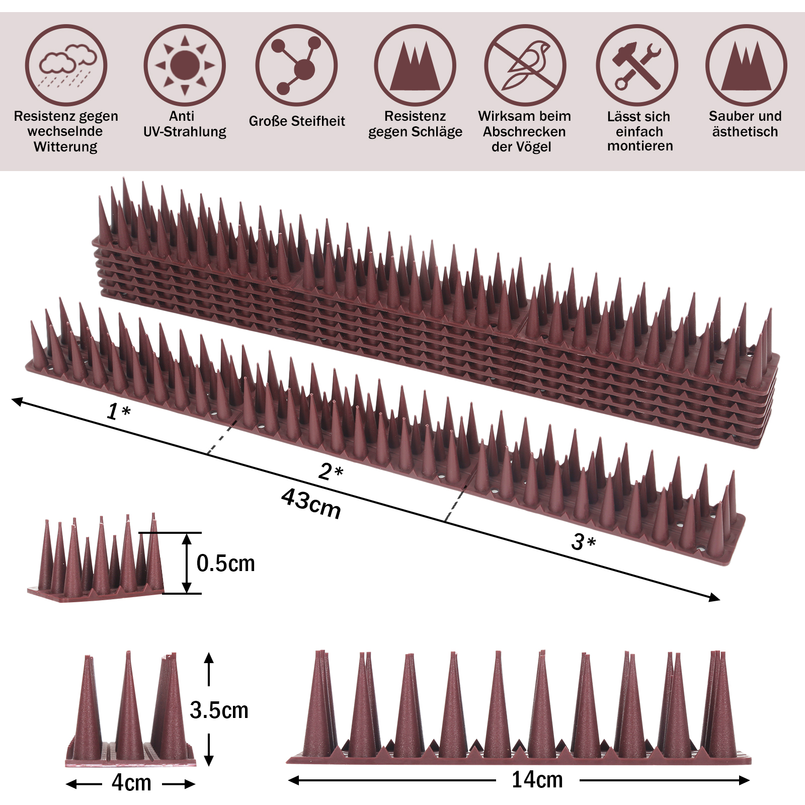 Anti-Pigeon Anti-Pigeon Pods Anti-Bird Sparrows con pájaros con pájaros ...