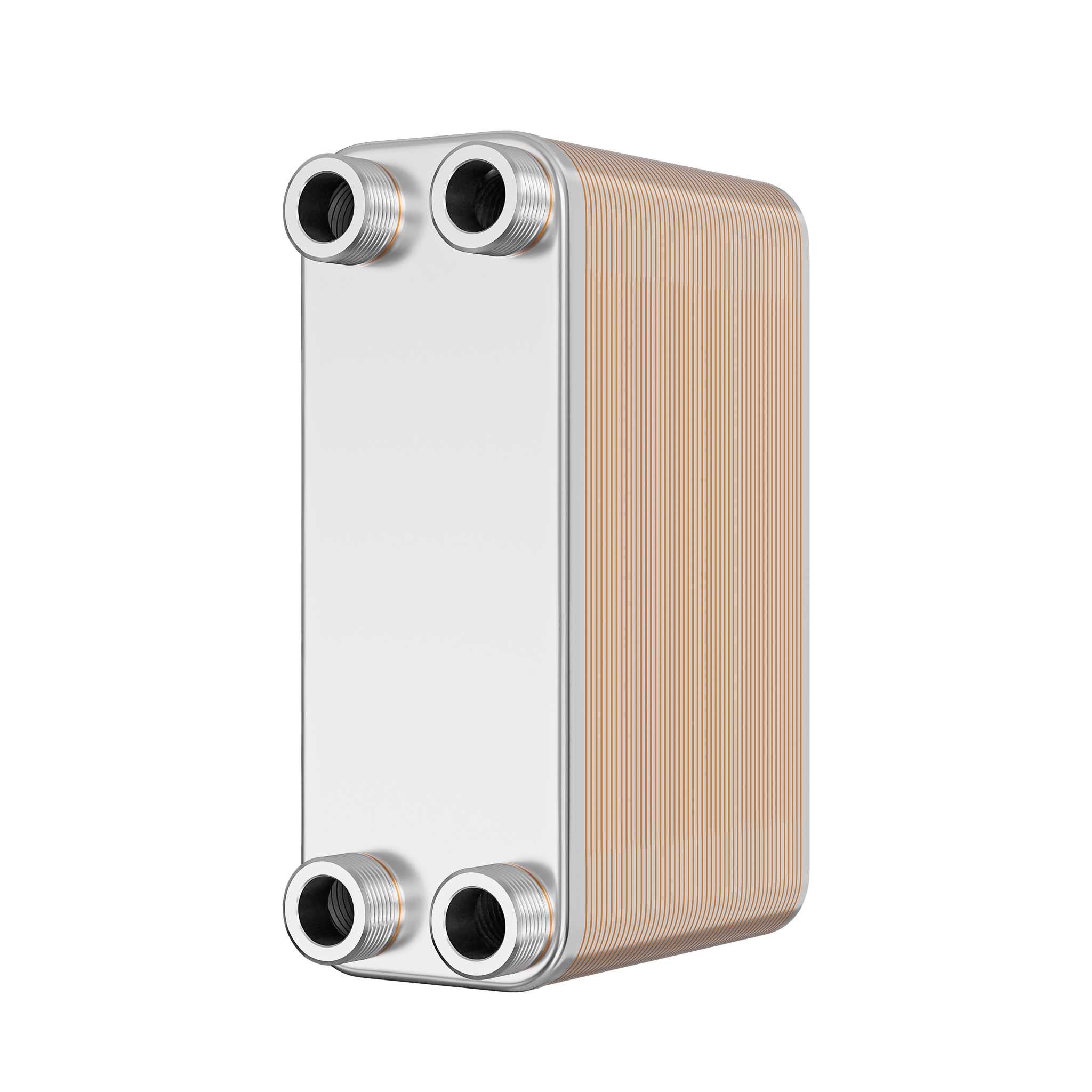 Échangeur de chaleur thermique avec 50 plaques – 286 x 116 x 1310 mm ...