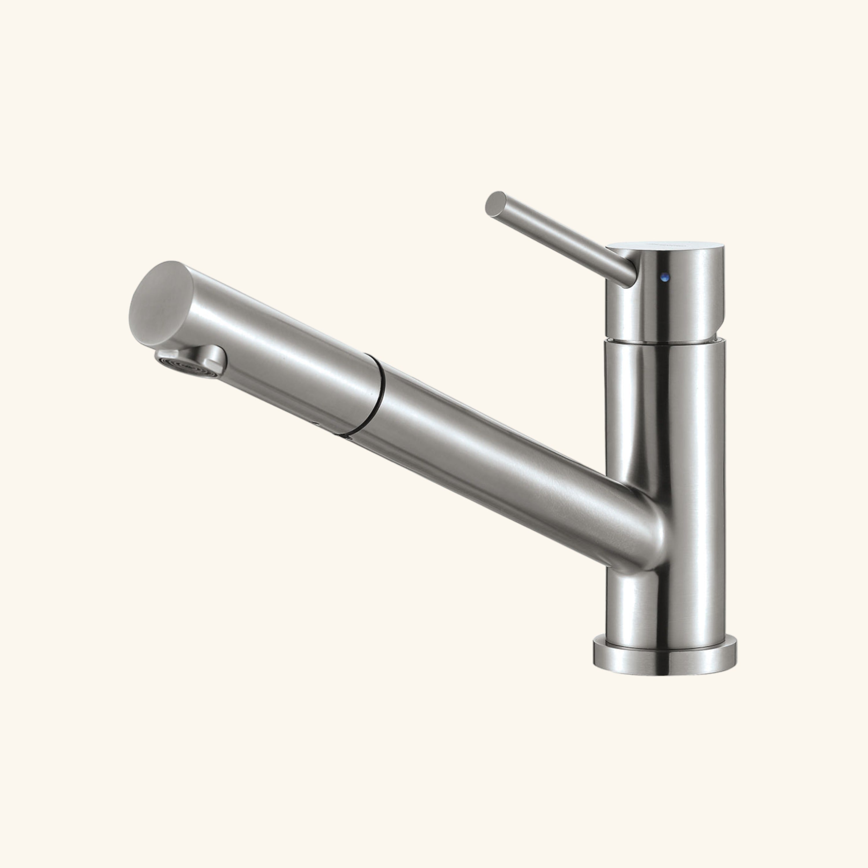 Robinet Douchette Luisina inox massif LOUISE | Leroy Merlin