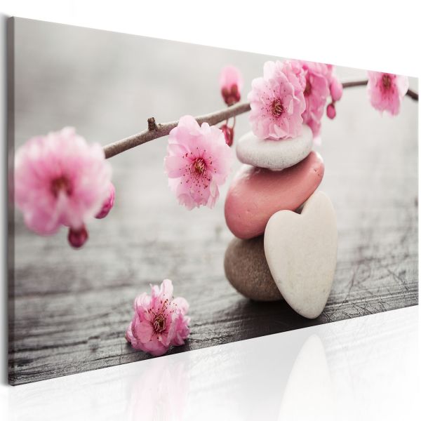 Tableau Zen Zen: Cherry Blossoms 135x45 cm | Leroy Merlin