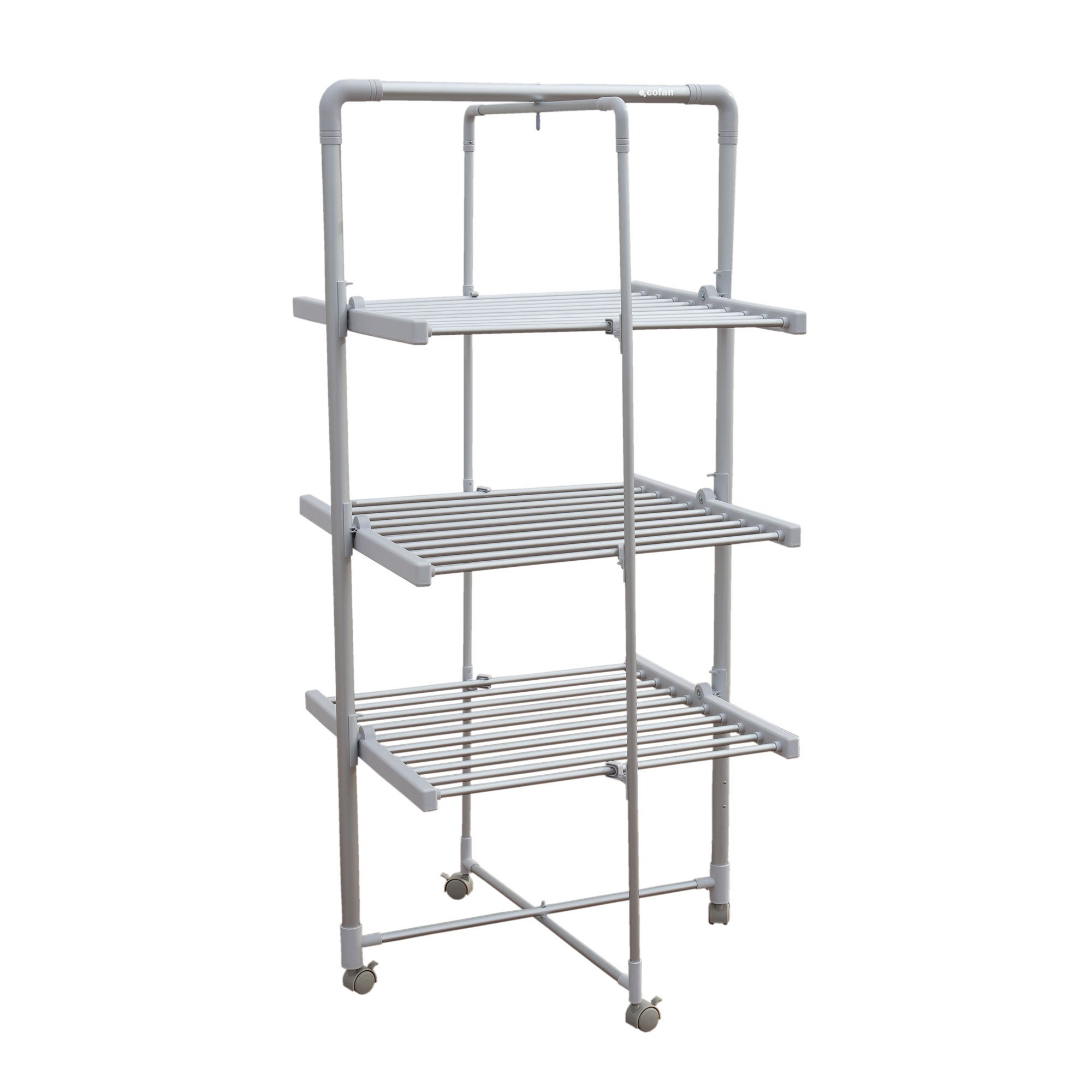 Cofan Tendedero Eléctrico de Torre | 4 Ruedas Omnidireccionales con ...