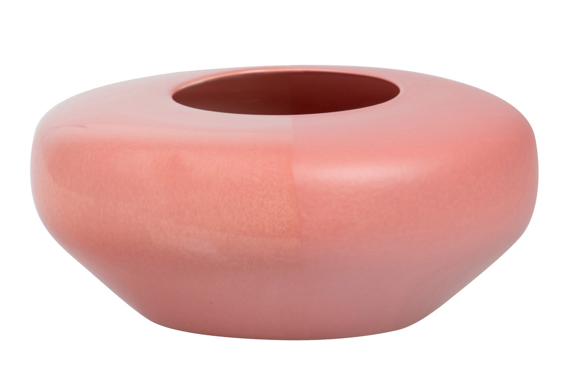 Florero Ceramica Rosa 30x30x14 Cm | Leroy Merlin