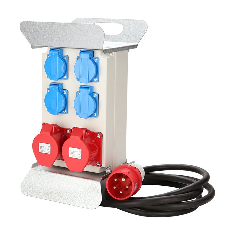 Caja de obra Distribuidor de corriente Cuadro eléctrico monofásico ...