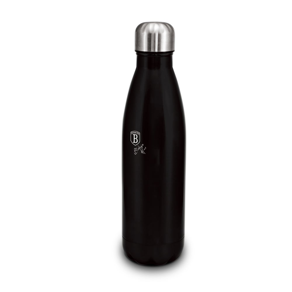 Bouteille thermos en acier inoxydable 0,5 l Collection Noir Mat | Leroy ...