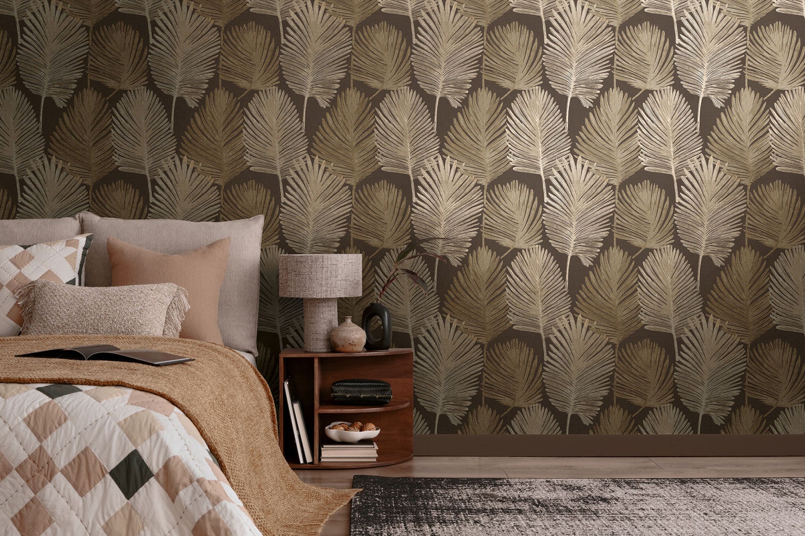 Papier peint Nature Marron Metropolitan Stories 4 Hot Spots A.S ...