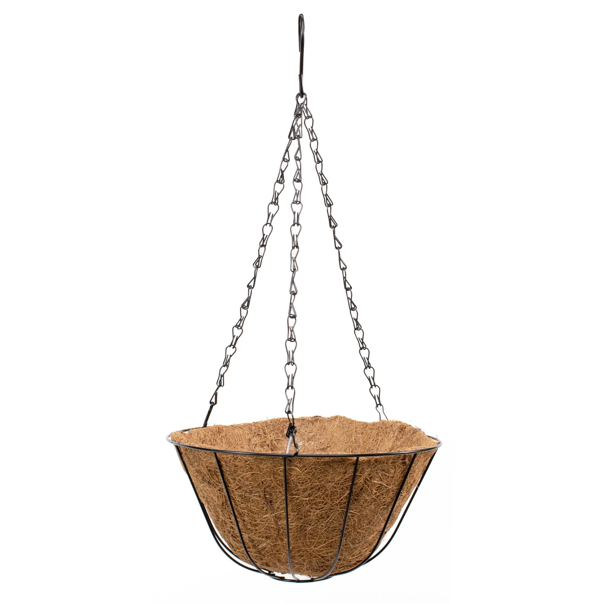 Macetero Colgante de Coco - Alto. 15 cm x Diámetro. Ø30 cm | Leroy Merlin