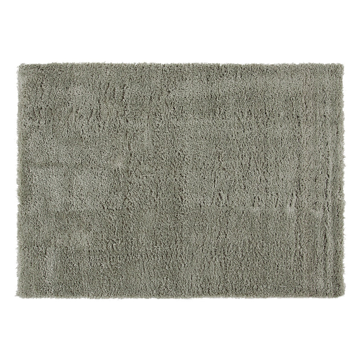 Tapis vert de gris 160x230 cm PLUMA | Leroy Merlin
