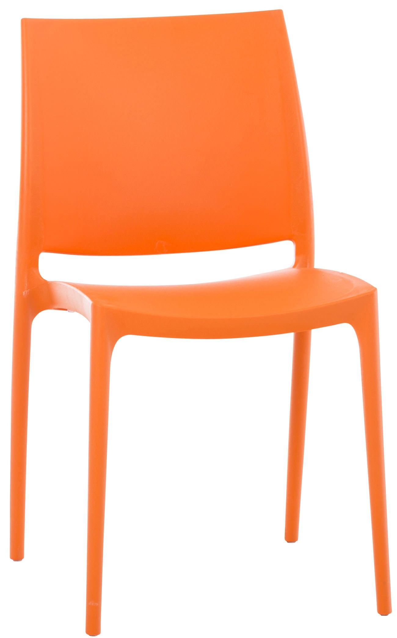 Chaise MAYA orange | Leroy Merlin
