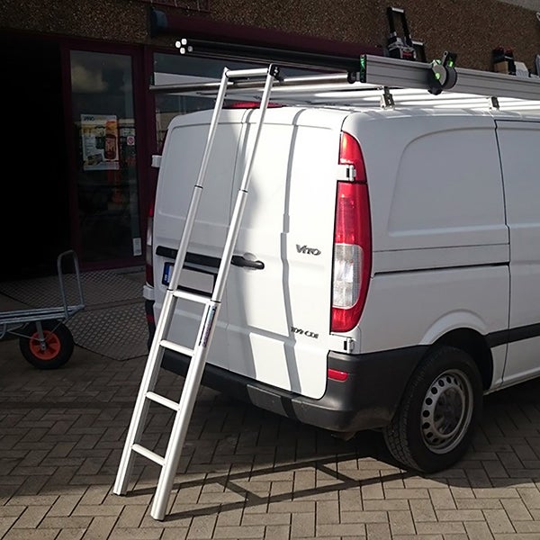 Hauteur 1.06 à 2.38m - Echelle télescopique pour galeries de toit ...