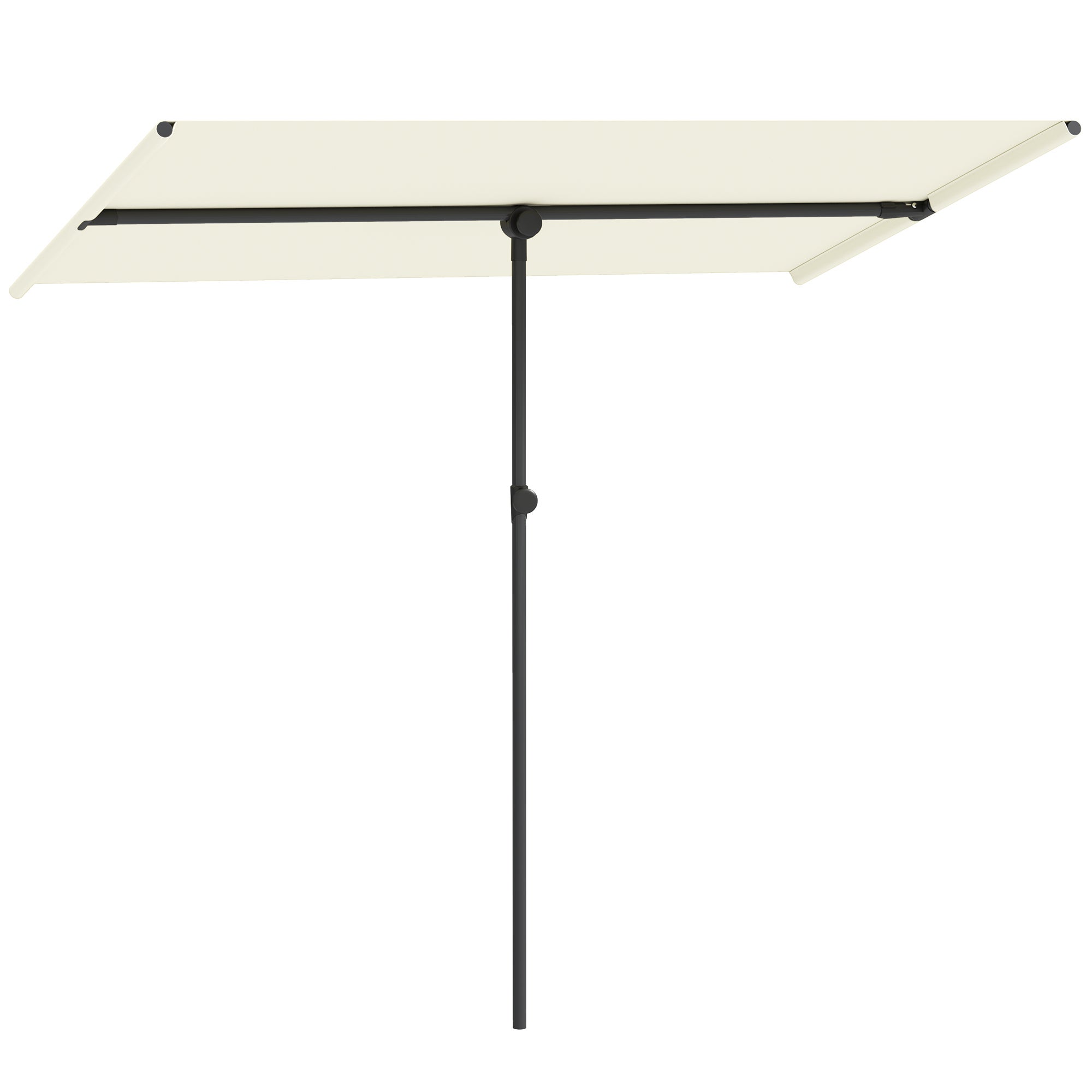 Parasol, pivotant à 180 degrés, hauteur réglable, tige en alliage d ...