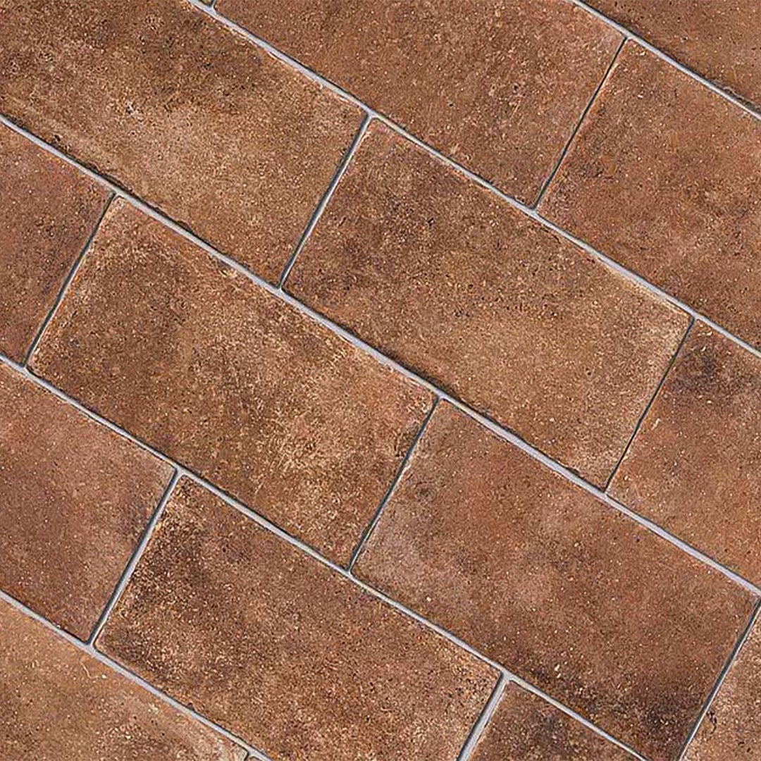 Cotto Antico Marron - Carrelages 15x30 cm 9.2 mm - EAT 2001 15x30 MATT ...